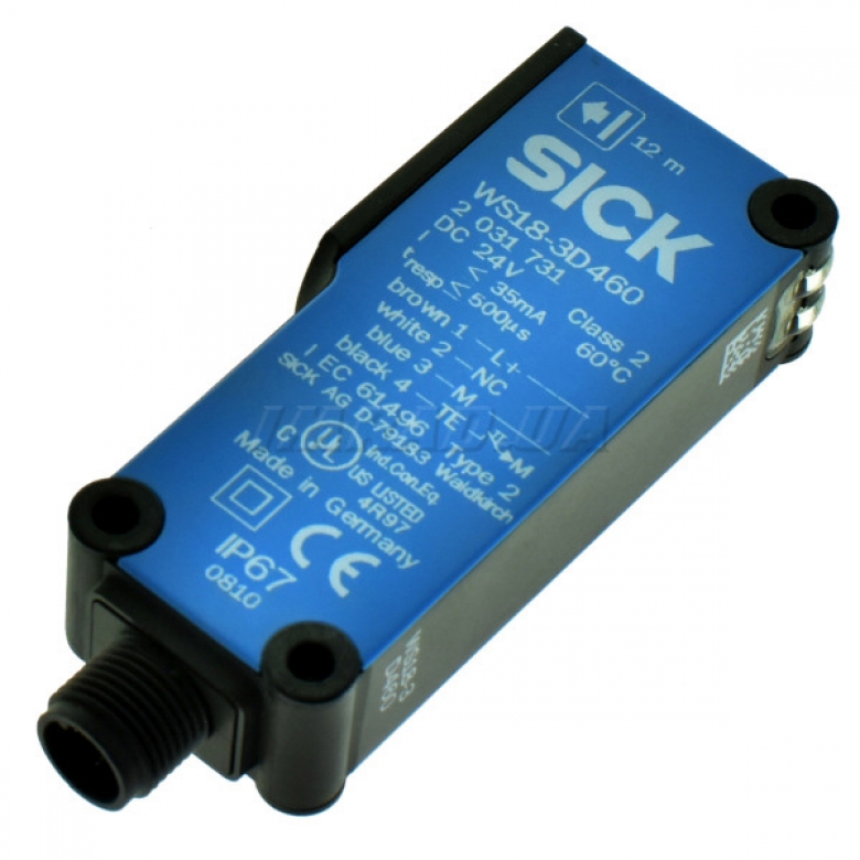 ᐉ Датчик оптический барьерный SICK WS18-3D460 купить в Киеве • IMRAD ...