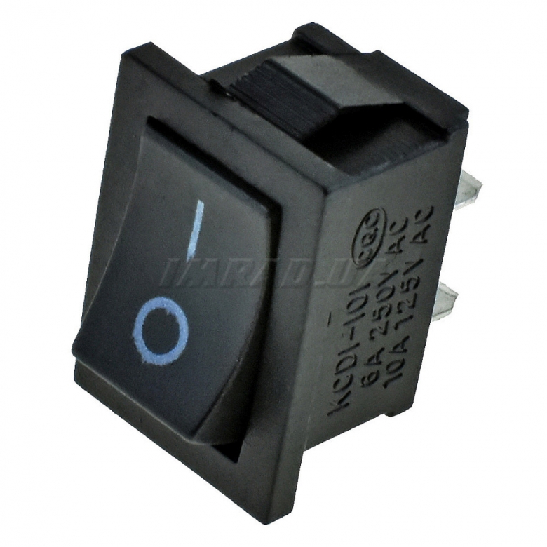 ᐉ Перемикач рокерний Daier KCD1-101 купити в Києві • IMRAD ...